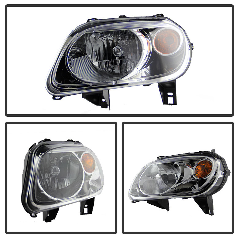 2006-2011 Chevy HHR Headlights Headlamps Replacement 06-11 Pair Set ...