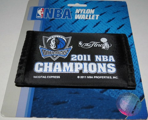 Dallas Mavericks 2011 NBA Champions Printed Licensed Tri-Fold Nylon ...