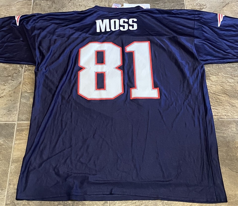 Randy Moss new NEW ENGLAND PATRIOTS NFL TEAM APPAREL THROWBACK jersey ...