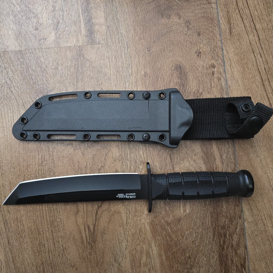 Cold Steel Leatherneck Tanto Fixed Blade Knife With Sheath | eBay