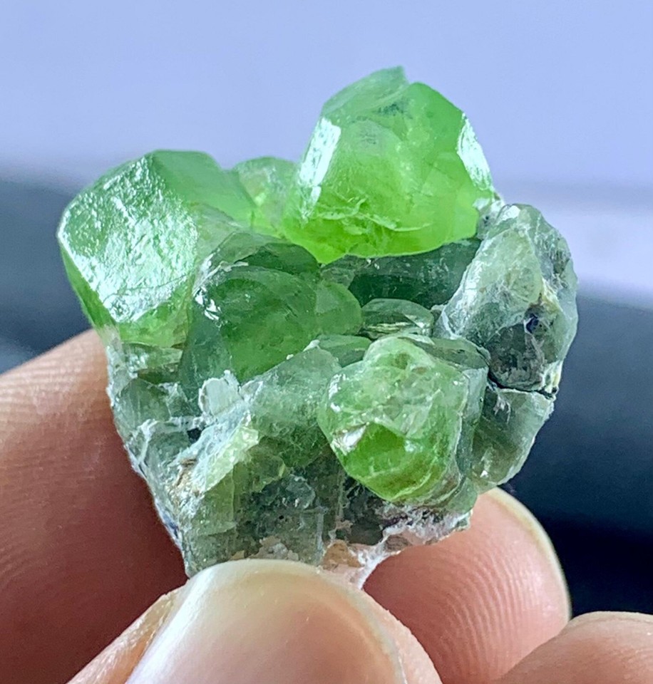 68 CT Beautiful Peridot Crystals Bunch Specimen From Supat Valley ...