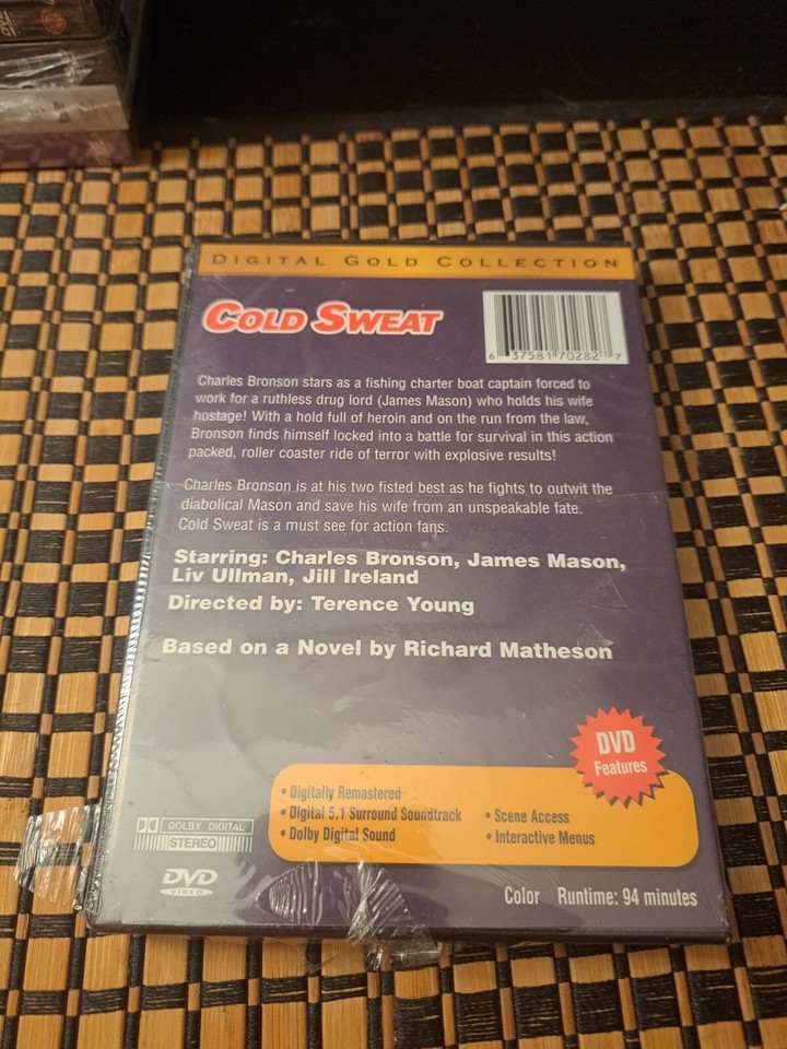 Cold Sweat (DVD, 1970) Brand New. F1 644827583829| eBay