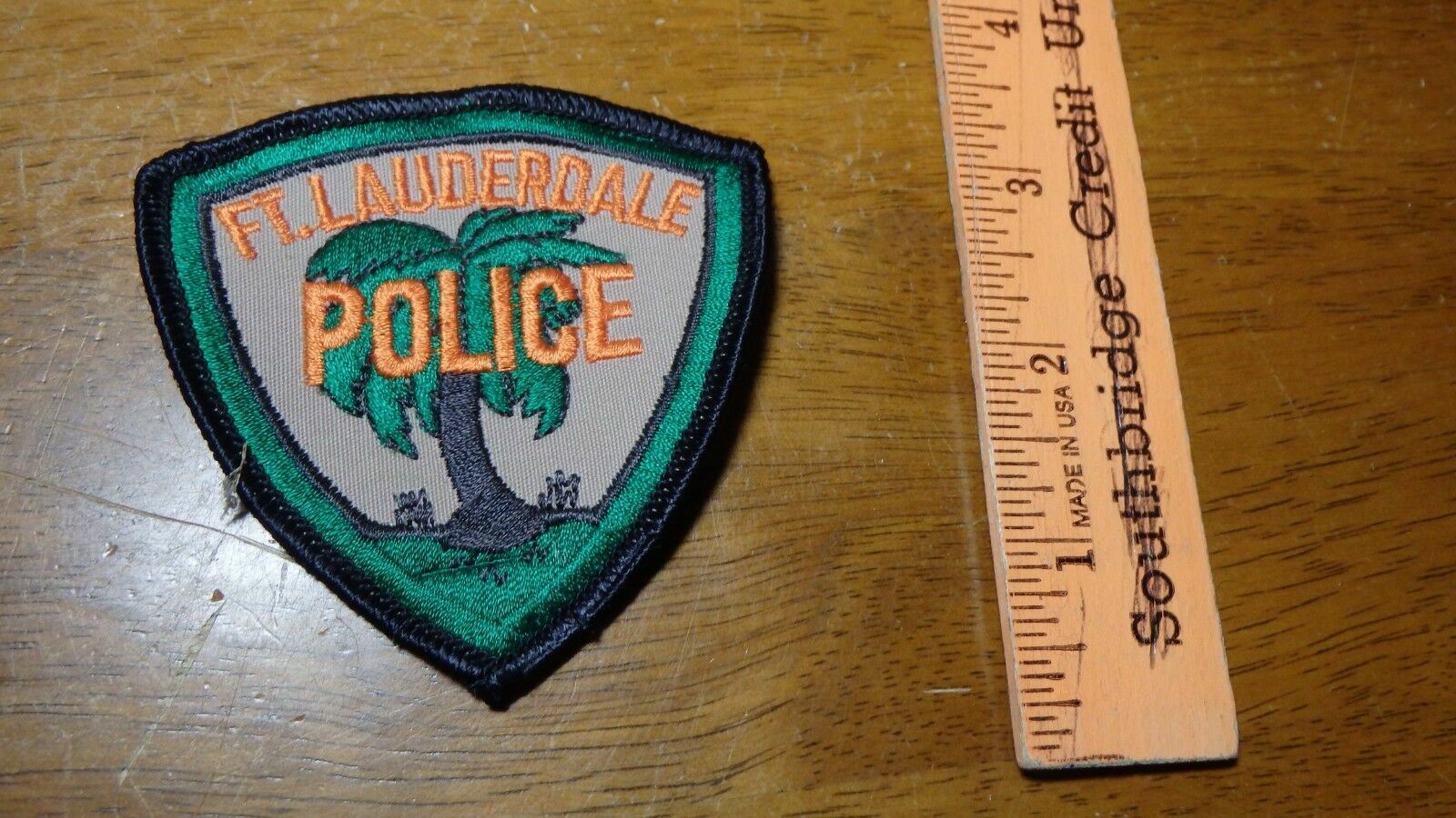 FORT LAUDERDALE FLORIDA POLICE DEPARTMENT PATCH BX 2#6 | eBay