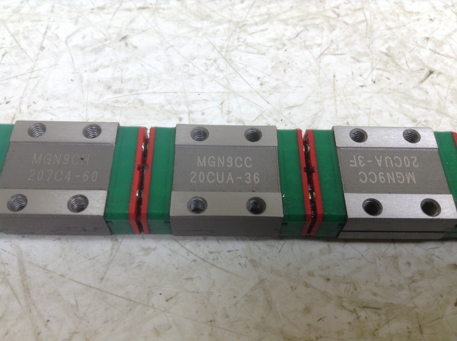 HIWIN MGN9CC Linear Bearing Block MGN9C MGN9CH Lot of 11 | eBay