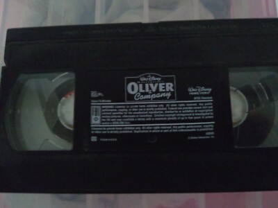 Oliver & Company (1996) - VHS Tape - Great Condition, Just The Tape | eBay