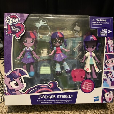 My Little Pony Eg Minis Twit Sparkle Switch N Mix Fash Doll Item New ...