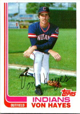 1982 Topps Traded #42T Von Hayes | eBay