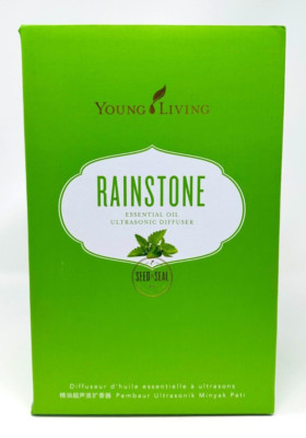 Young Living Rainstone Essential Oil Ultrasonic Home Diffuser #5331 New ...