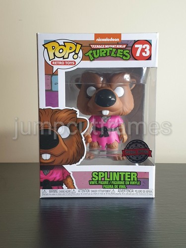 Vinyl POP! Teenage Mutant Ninja Turtles - Splinter US Exclusive | eBay ...