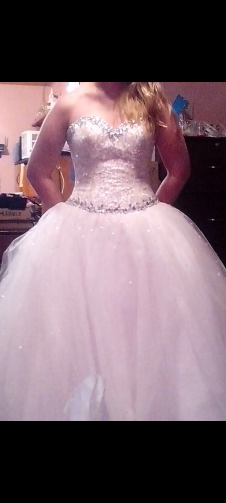 pink, small, corset, prom dress - Gem