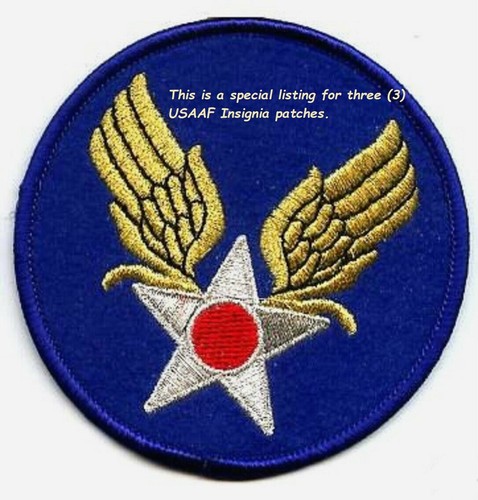 WWII US ARMY AIR FORCE INSIGNIA COLLECTIONS: AAF wwii VINTAGE Insignia ...