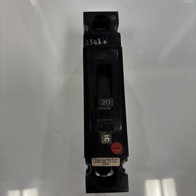 GENERAL ELECTRIC TED113020 Circuit Breaker 1 Pole 20 Amp 277V 14KA | eBay