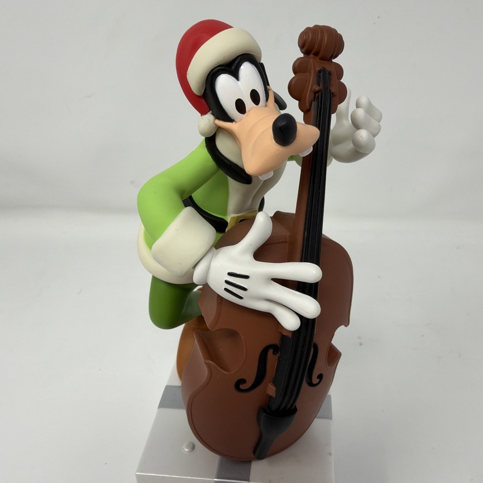 2013 Hallmark Disney Wireless Band Goofy Sound Motion Bass Xmas Parts ...