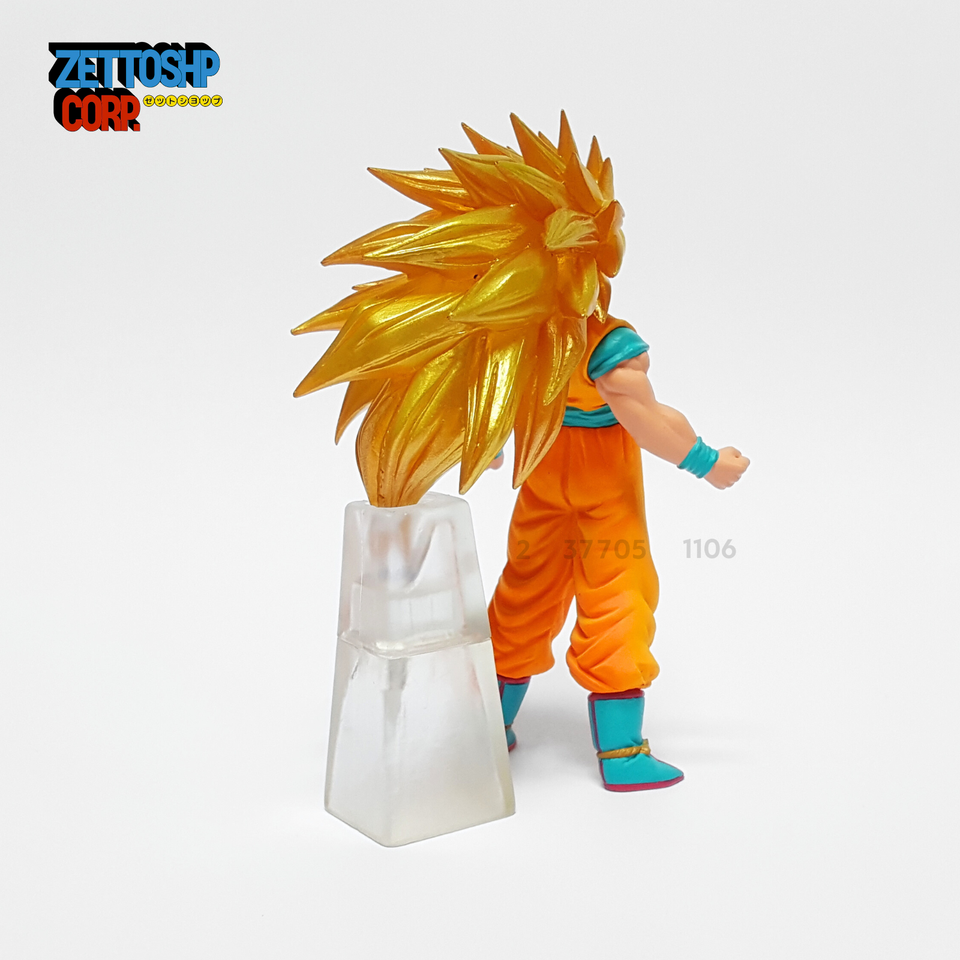 [2010] Officiel Bandai SSJ3 Goku DG Figure Gashapon HG Digital DRAGON ...