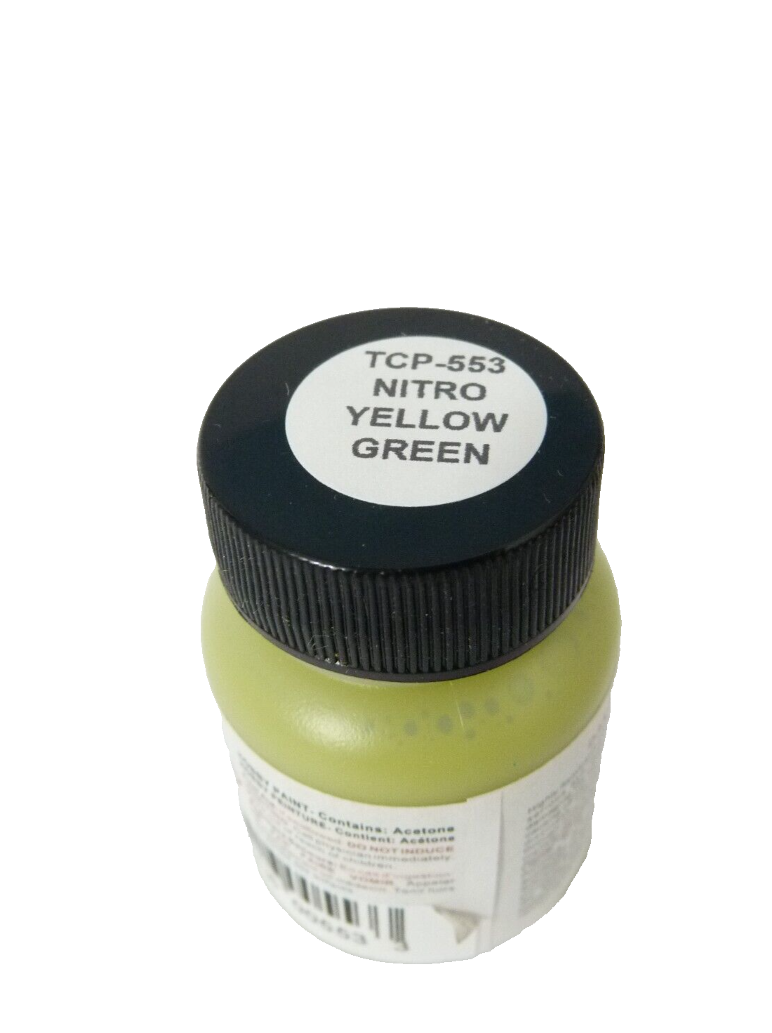 Tru-color TCP-553 Nitro Yellow Green airbrush solvent base hobby paint ...