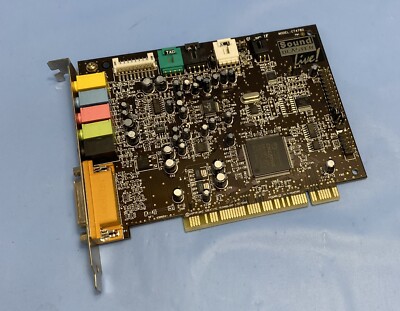 Dell 181UR Creative CT4780 Sound Blaster Live! PCI Sound Audio Card ...