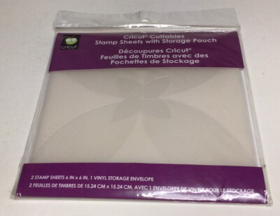 Cricut Cuttables Stamp Sheets With Storage Pouch 6 Inch By 6 Inch ...