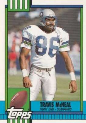 Travis McNeal 1990 Topps Traded #87T Seahawks ID:18860 | eBay