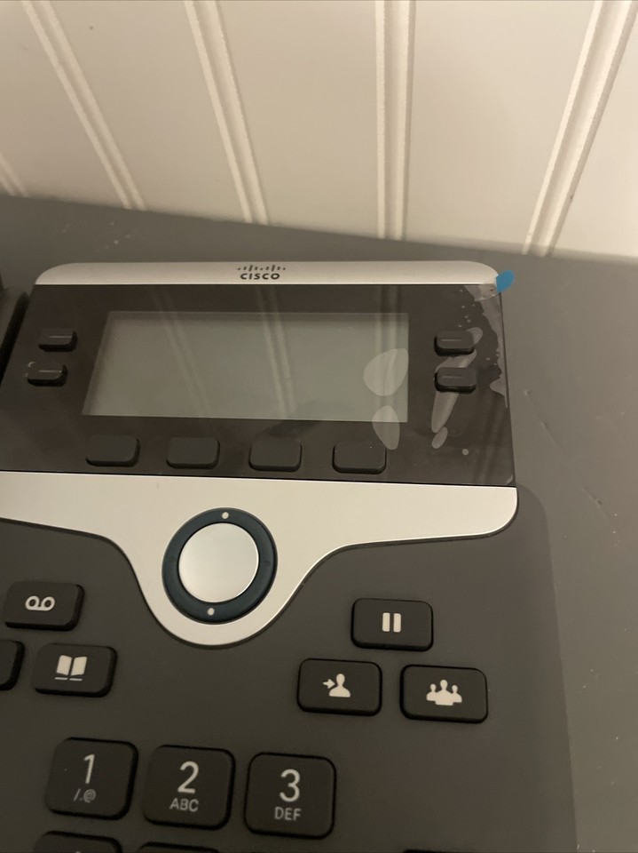 CISCO 3844 13 1086 CPN 74 101623 PID VID CP 7821 K9 V04 Phone MAC ...