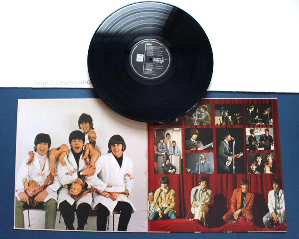 PRISTINE ORIGINAL MONO THE BEATLES RARITIES VINYL LP GATEFOLD BUTCHER ...
