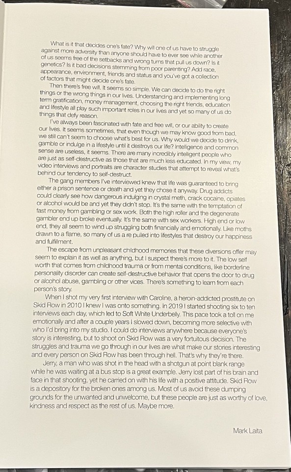 SIGNED Soft White Underbelly Book by Mark Laita Hardcover 1ST EDITION ...