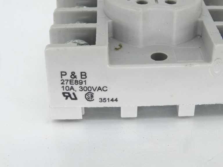 TE CONNECTIVITY 27E891 RELAY SOCKET | eBay