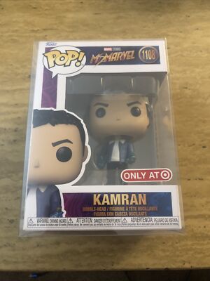 🔥1108 Funko Pop MCU Ms Marvel KAMRAN Exclusive Vinyl Bobblehead W/Case🔥 ...