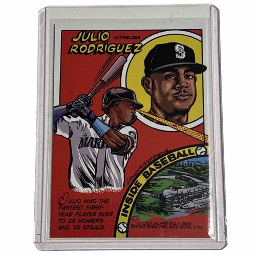 2023 Topps Archives Baseball Julio Rodriguez Comic #79TC-6 Seattle ...
