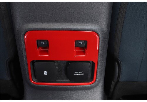 Red ABS Rear Window Switch Button Panel Trim For Ford Bronco 2021-23 ...