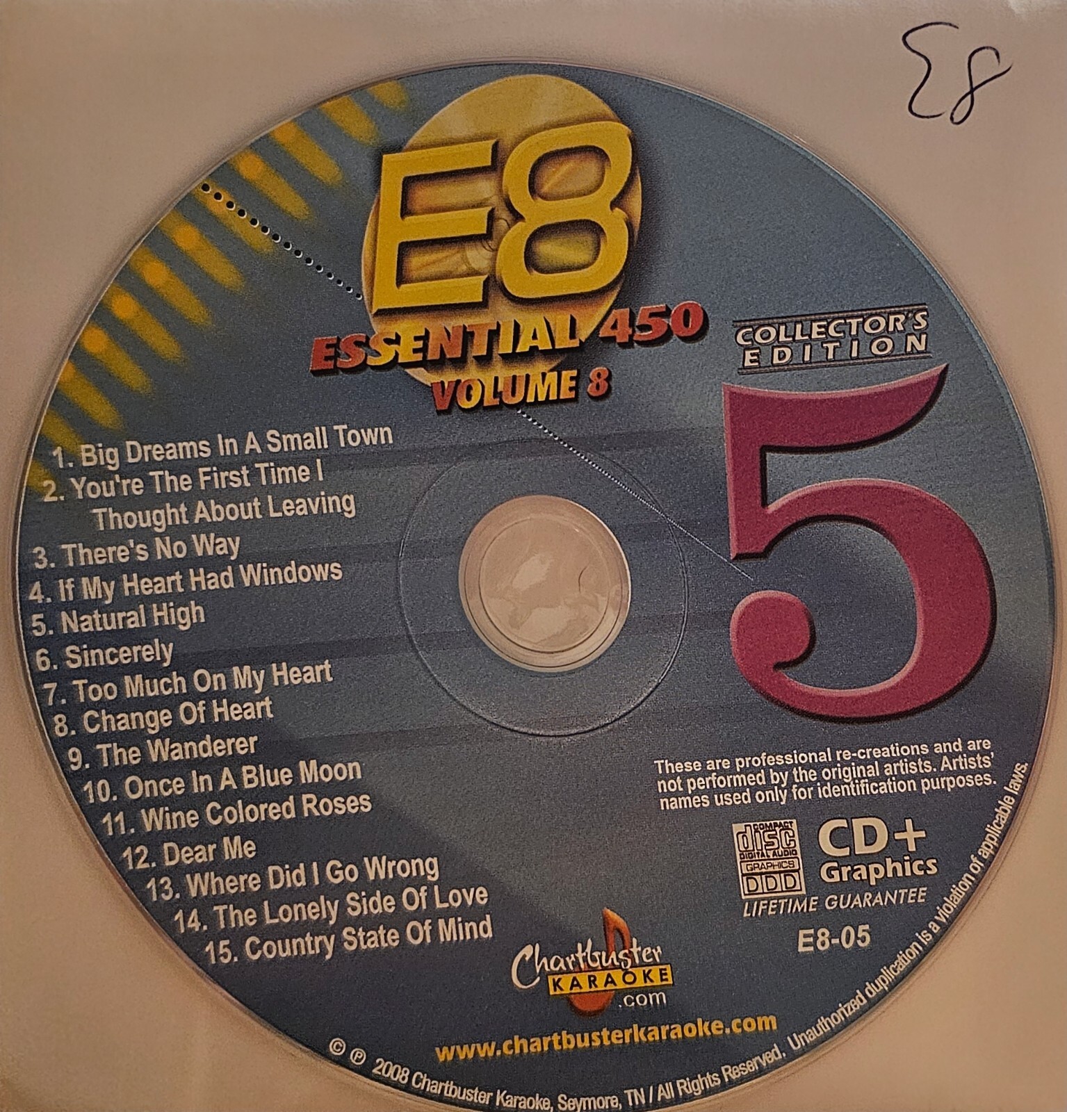 E8 05 ESSENTIAL 450 COLLECTION CHARTBUSTER KARAOKE CDG | eBay