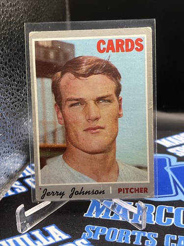 1970 Topps Baseball #162 Jerry Johnson VG Cardinals | eBay