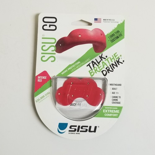 SISU | SISU GO Mouth Guard | 1.6mm | MouthGuard Adult Athletes ...