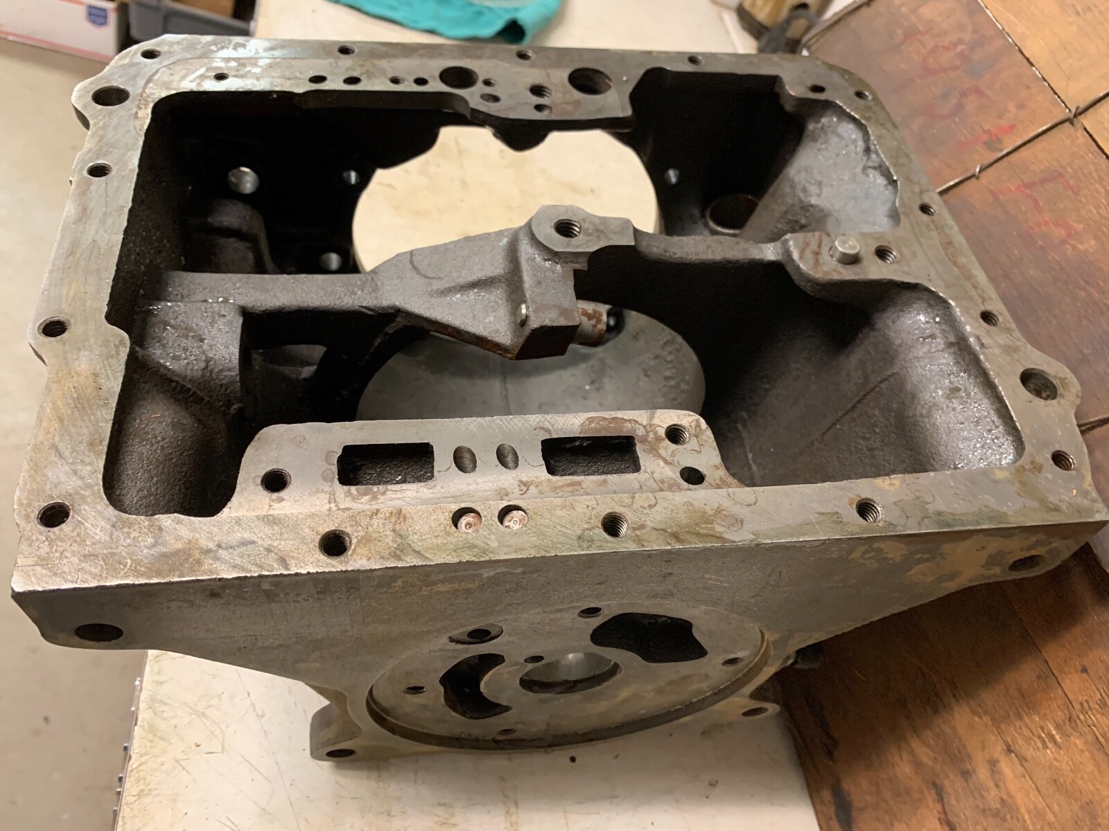 1951 Ford Mercury Cast Iron V8 Fordomatic Transmission Case NOS FOMOCO ...