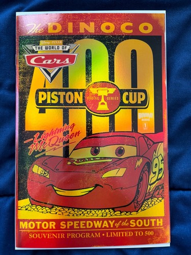 CARS: THE ROOKIE #1 Souvenir Variant Boom Studios 2009 PIXAR DISNEY | eBay