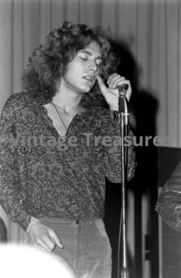 Robert Plant Young Early Days Led Zeppelin Singer Photo Print Poster on ...