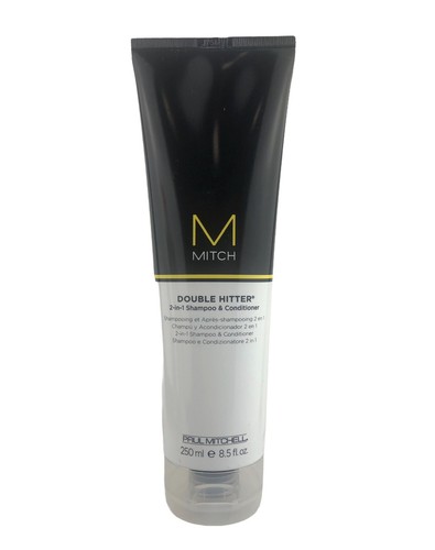 Paul Mitchell Mitch 2-in-1 Double Hitter Shampoo And Conditioner (8.5 ...