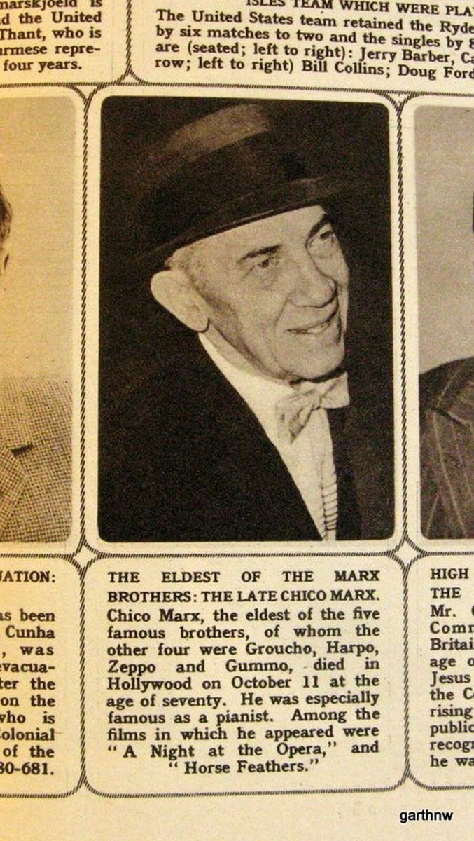 Chico Marx Jewish Humor Central: Throwback Thursday Comedy Special: