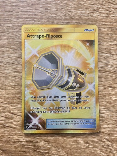 CARTE POKEMON ATTRAPE-RIPOSTE 120/111 Secrète GOLD SL4 INVASION CARMIN ...
