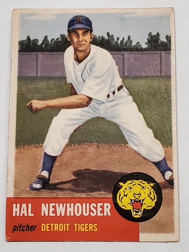 1953 Topps Hal Newhouser #228 High Number Tigers | eBay