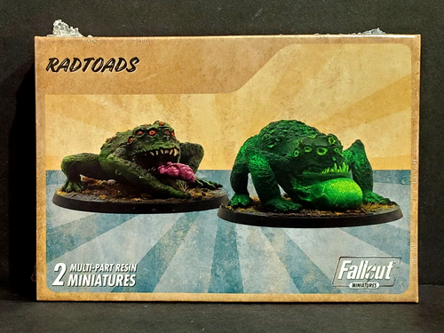 Creatures RADTOADS Fallout Wasteland Warfare Modiphius New | eBay