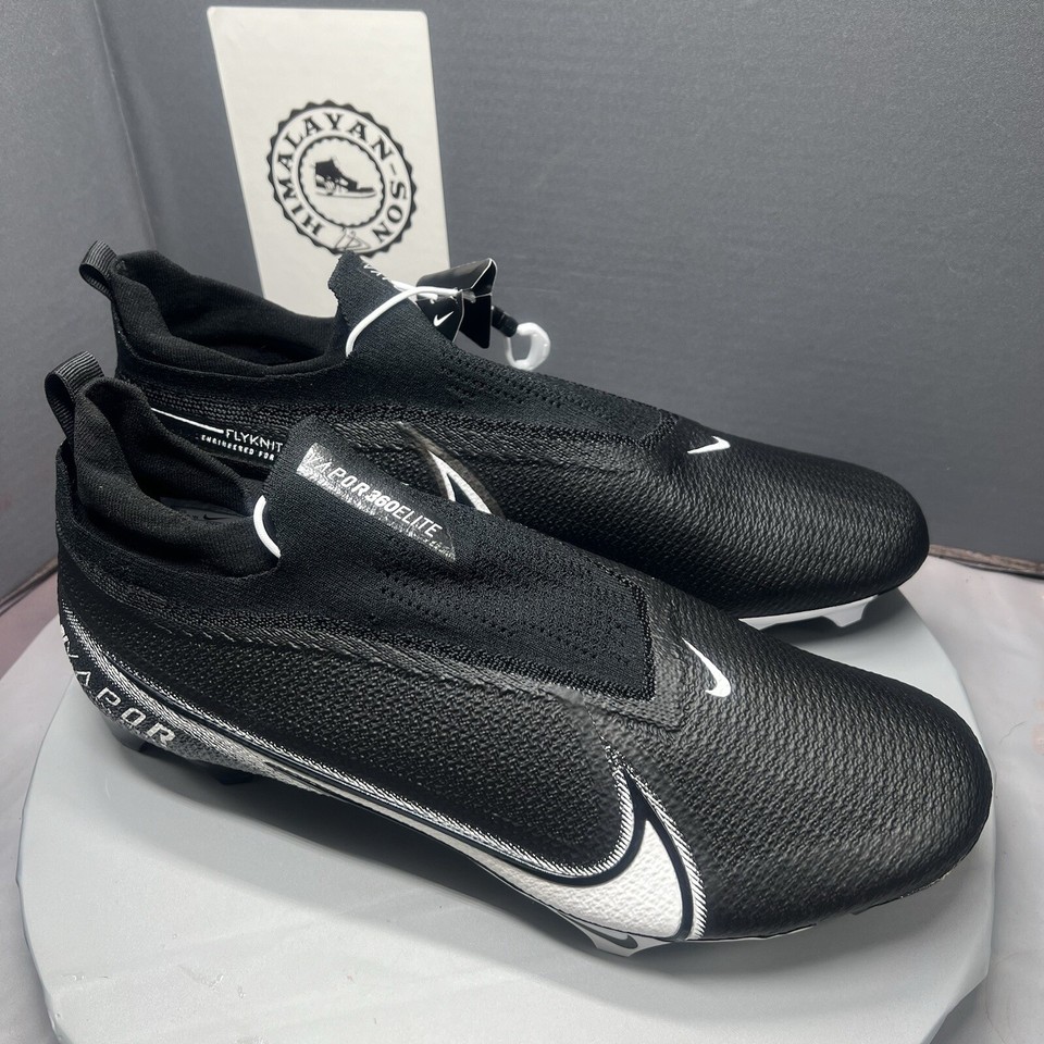 Nike Vapor Edge Elite 360 Flyknit Black Football Cleats CV6317-001 Men ...