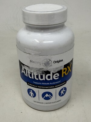 Native Origins Altitude Rx Natural Altitude Sickness Support 120 ...