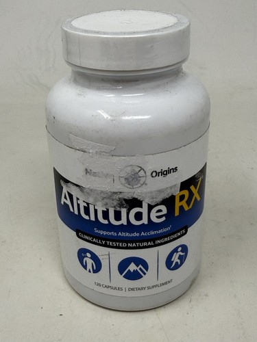 Native Origins Altitude Rx Natural Altitude Sickness Support 120 ...
