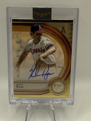 2024 Topps Five Star Career Nolan Ryan Auto /10 FSA-NR | eBay