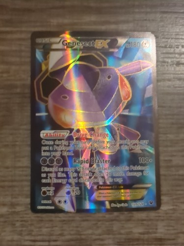 Pokemon TCG Genesect EX 120/124 XY Fates Collide Full Art Ultra Rare | eBay