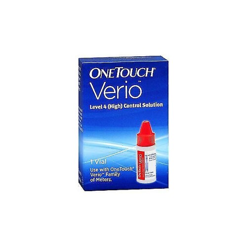 OneTouch Verio Level 4 Control Solution For Glucose Meter & Test Strip ...
