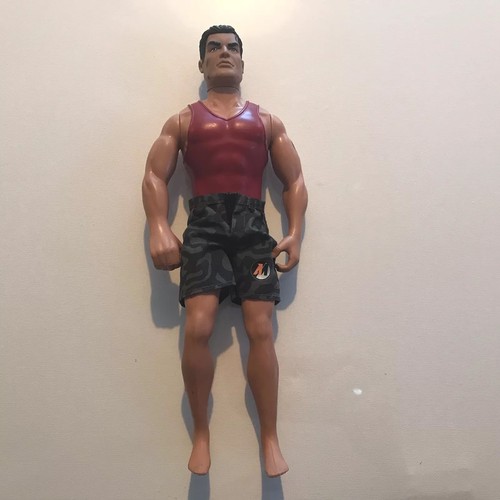 ⭐️ Vintage 1997 ACTION MAN 90s Military TOY SOLDIER - RED VEST Retro ...