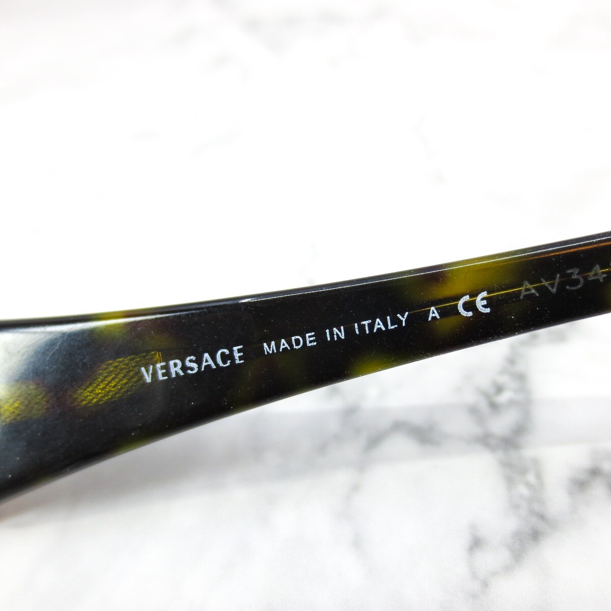 Versace Mod.1142-B 1045 Eyeglasses Gold Tortoise Full Rim Rectangular ...