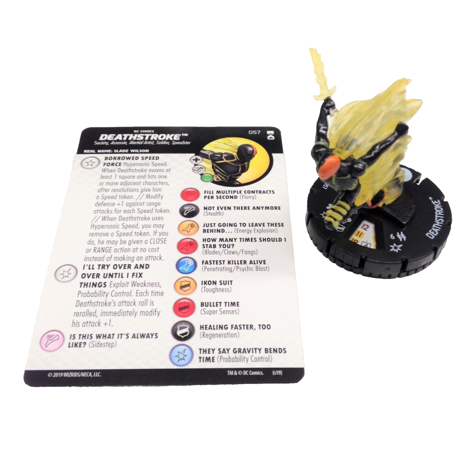Heroclix DC Rebirth Deathstroke 057 Super Rare | eBay