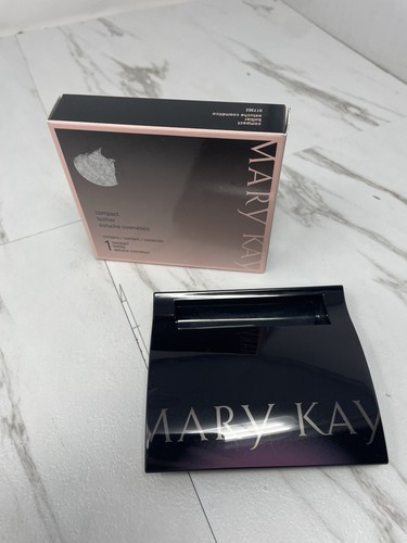 Mary Kay Magnetic Black Compact with Mirror (Unfilled) New in Box | eBay
